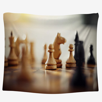 Chess Fabric by the Yard | Available in nearly ANY Custom Sizes