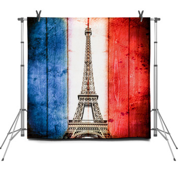 Paris Custom Backdrops | Available in Very Large Custom Sizes