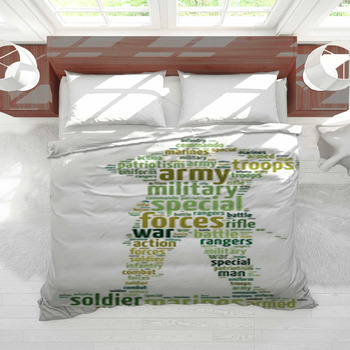 Army Comforters, Duvets, Sheets & Sets | Personalized