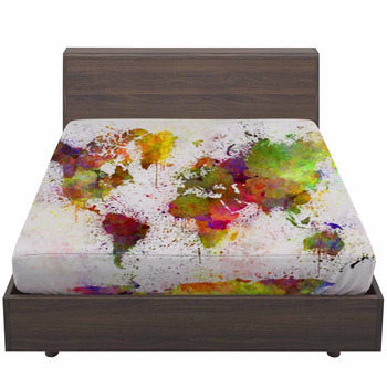 Map Comforters, Duvets, Sheets & Sets | Custom