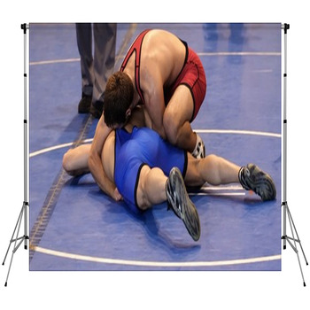 Olympic Photographer Backdrops | Available in Ultra Large Custom Sizes