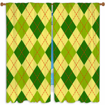 Argyle Drapes & Window Treatments | Black Out | Custom Sizes