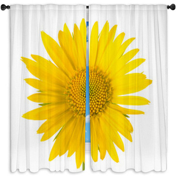 Daisy Window Curtains & Drapes | Black Out | Custom Sizes