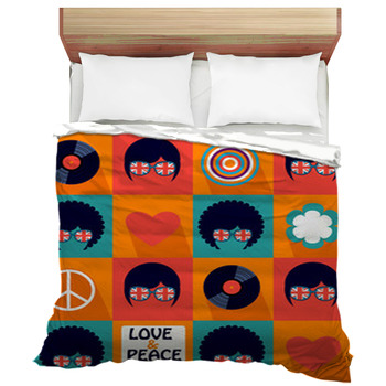 Pop art Comforters, Duvets, Sheets & Sets | Custom