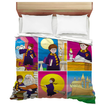 Wizard Comforters, Duvets, Sheets & Sets | Personalized