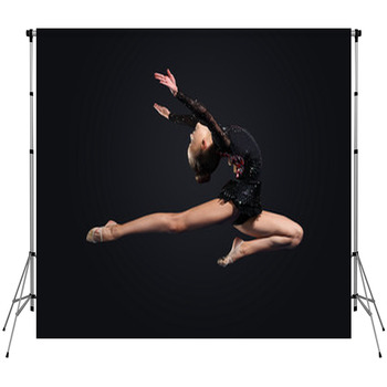 Gymnastics Photographer Backdrops | Available in nearly ANY Custom Sizes
