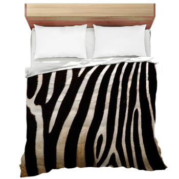 Zebra print Comforters, Duvets, Sheets & Sets | Personalized