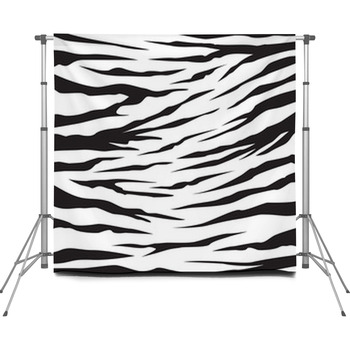 Zebra print Photographer Backdrops | Available in Very Large Custom Sizes