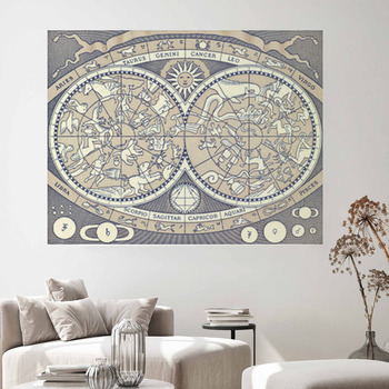 Zodiac Wall Decor in Canvas, Murals, Tapestries, Posters & More