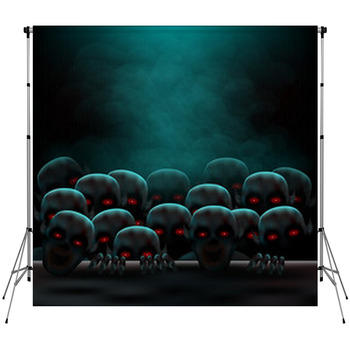 Zombie Custom Backdrops | Available in Very Large Custom Sizes