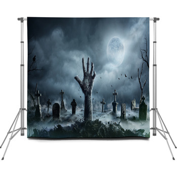 Creepy Photo Backdrops | Available in Very Large Custom Sizes