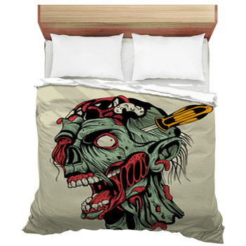 Zombie Comforters, Duvets, Sheets & Sets | Personalized