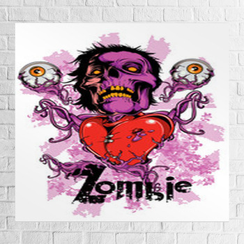 Zombie Wall Decor in Canvas, Murals, Tapestries, Posters & More