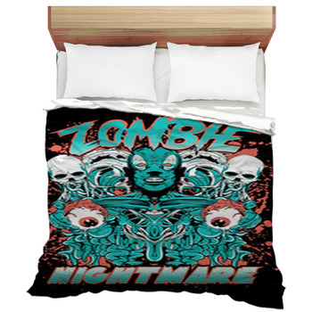 Zombie Comforters, Duvets, Sheets & Sets | Personalized