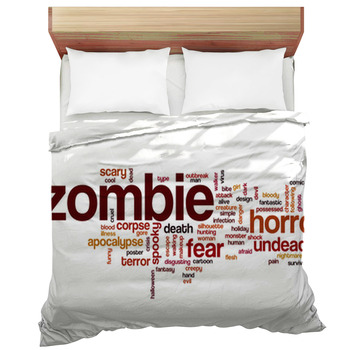 Zombie Comforters, Duvets, Sheets & Sets | Personalized