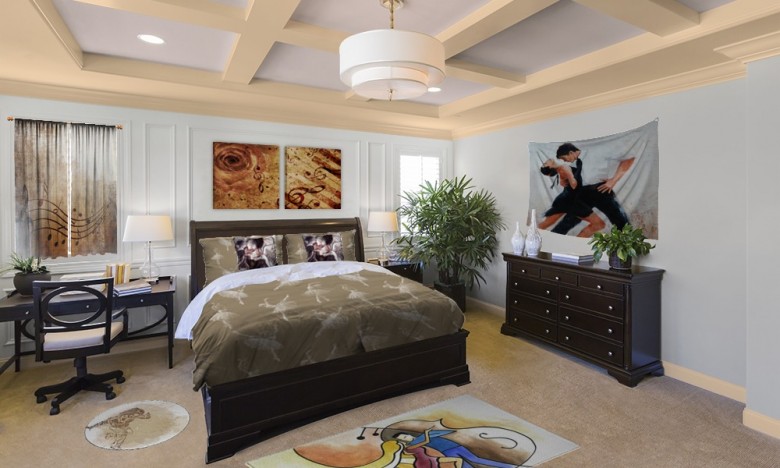 Dancers Musical Themed Bedroom Decor