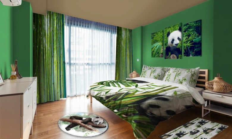 Panda Theme Bedroom Decor