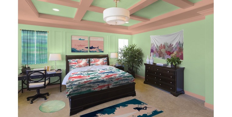 Shark Comforters, Duvets, Sheets & Sets | Custom